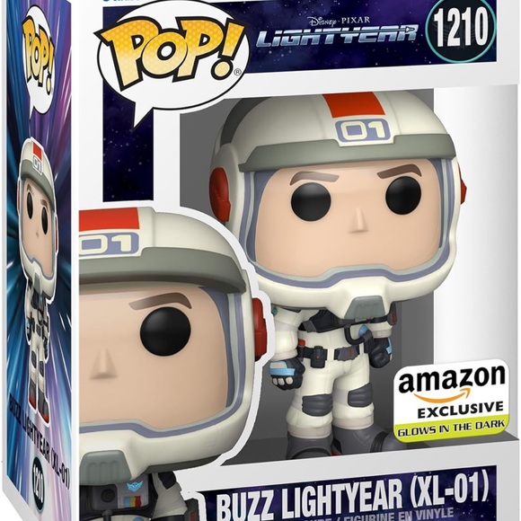 Funko | Toys | Disney Pixar Lightyear Funko Pop Buzz Glow In The Dark ...